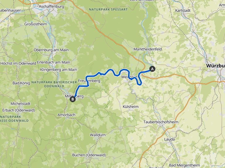 Main Radweg 9 Von Homburg bis Miltenberg | Tour à vélo | Komoot